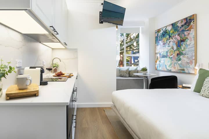 Stylish Studio With Rooftop Harbour Views - Kensington