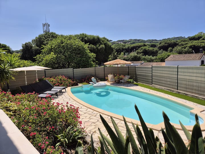 Villa Massilia Avec Piscine Privée - Sainte-Maxime