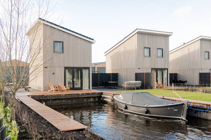Waterlodge In Heeg - Ontspan, Vaar En Geniet! - Sneek