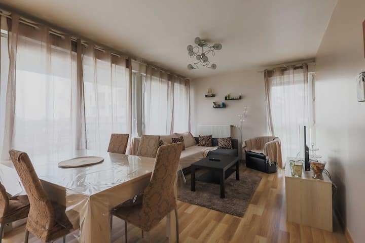 Appartement Climatisé 2ch/6p - Stouen/grand Parc - Stade de France
