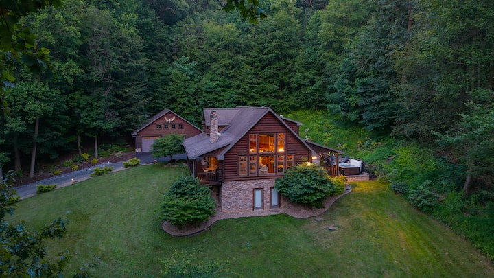 Forest Haven Retreat - Secluded With Hot Tub&games - Weiser State Forest, Pine Grove