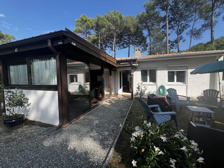 Maison Trois Chambre Dans Résidence Avec Piscine E - Lacanau