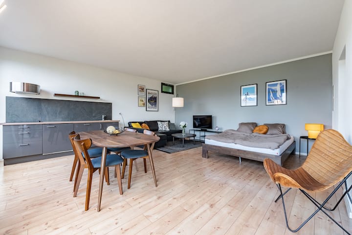 Summer Lakefront Studio With Garden & Terrace - Thoune