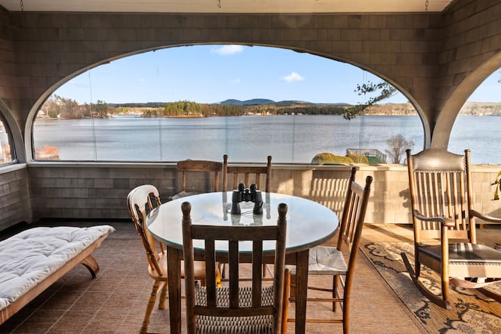 Lakefront Getaway W/ Firepit & Mountain Views - Laconia, NH