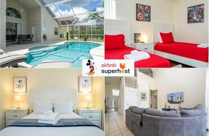 Amazing 6 Bedrooms With Pool - Kissimmee, FL