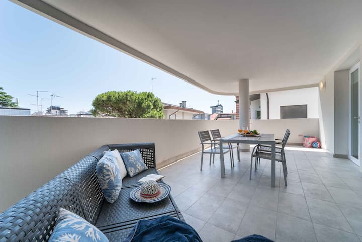 Appartement De Vacances Avec Climatisation Et Balc - Lignano Pineta