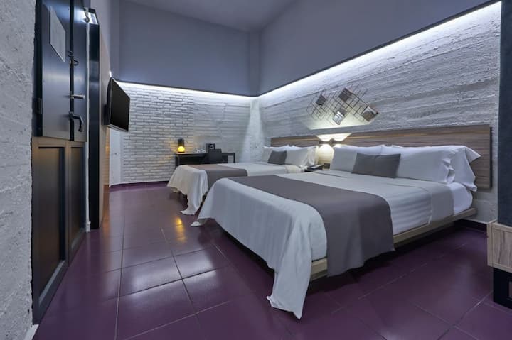 4 Tranquil Rooms – Downtown Mexico City - Mexico-Stad