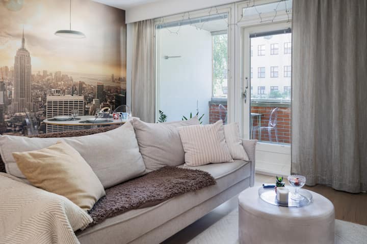 2br Downtown Apt – Sauna & Sea Views - Oulu