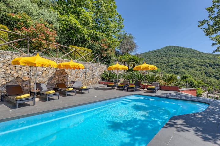 Villa Belvedere Del Condor Pool And Relax - Andora