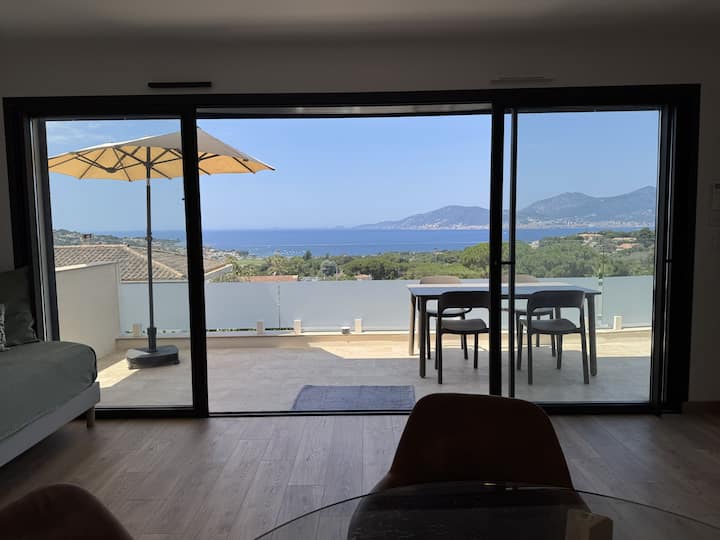 ÉVasion Vue Mer & Piscine Chauffée - Porticcio