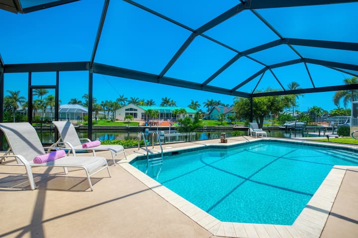 Villa Dreams Come True– Heated Pool+spa | Gulf Acc - Cape Coral, FL