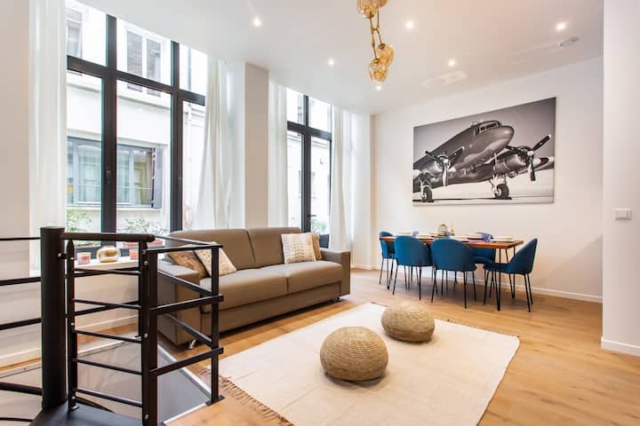 Modern Flat - Place Des Vosges & Bastille -