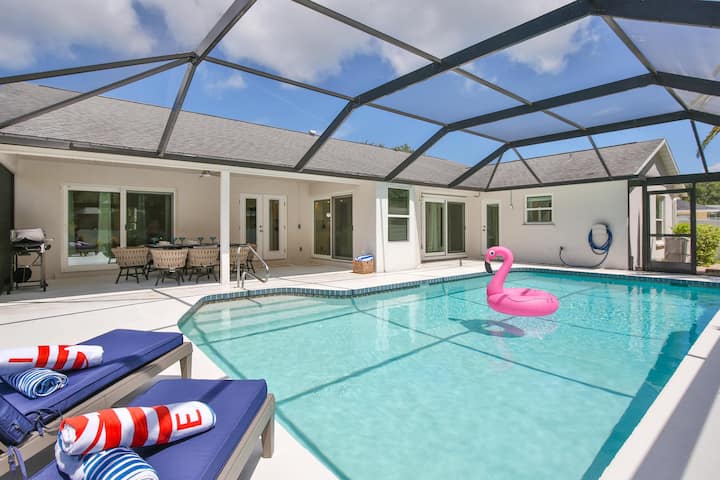 Florida Vibes! 10 Min To Ami, Oversize Heated Pool - Bradenton, FL
