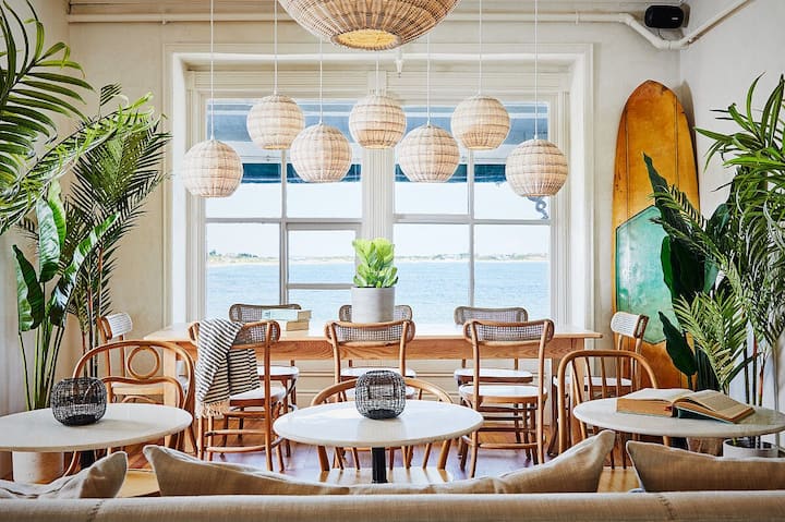 Sunset Views From The Surf Dining Porch - Block Island, RI