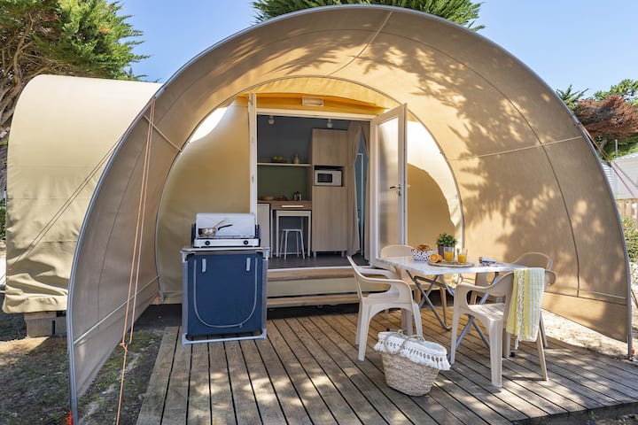 Tente Confort 3 Pièces 4 Personnes Sans Sanitaire - Loches