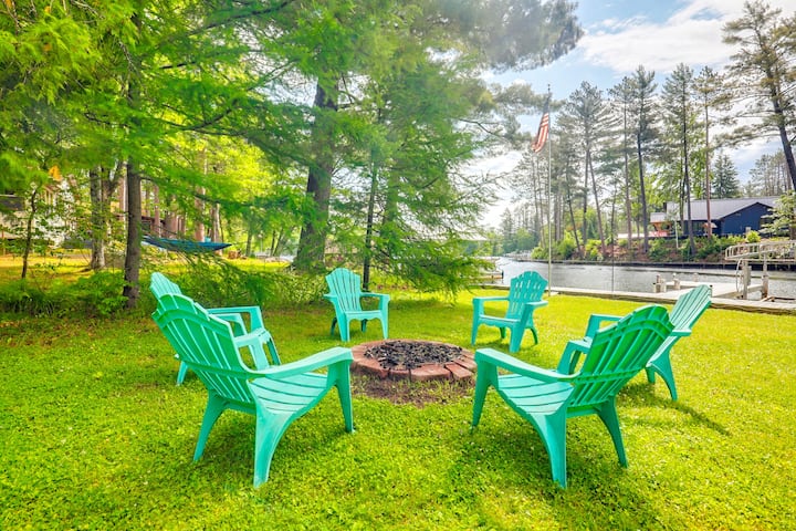 Dock + Spacious Yard: Scenic Retreat On Post Lake - Pelican Lake, WI