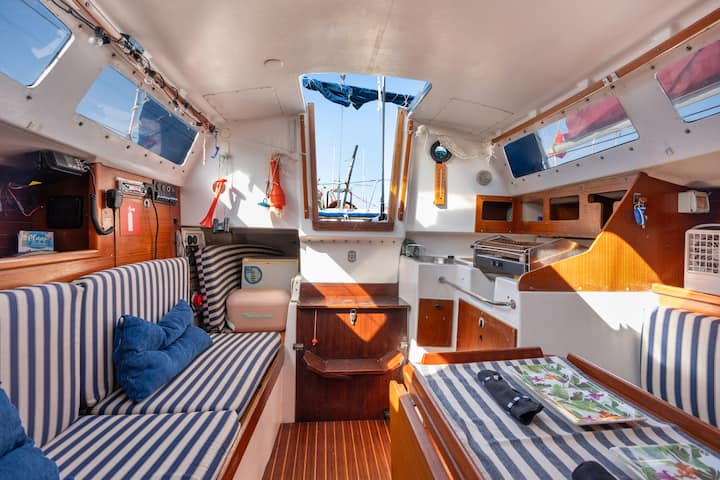 Velero En El Corazón Del Puerto - Cádiz