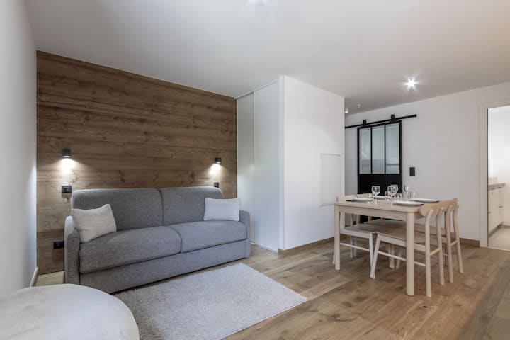 Studio Kayla - Espace Bien-être, Piscine Face Au K - Servoz