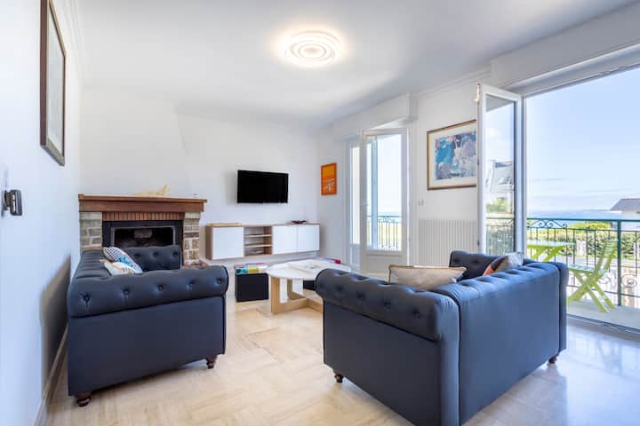 Ty Porz Mouzic Vue Mer 50m Plage - Trégunc