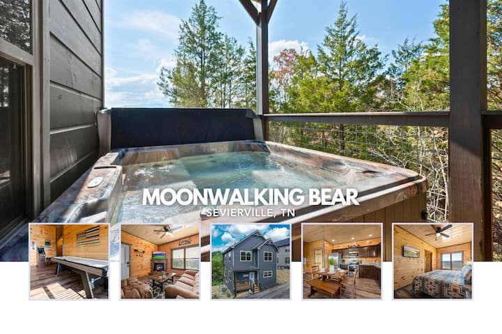 Perfect Winter Cabin • Tub, Views, Games & Dogs Ok - Sevierville, TN