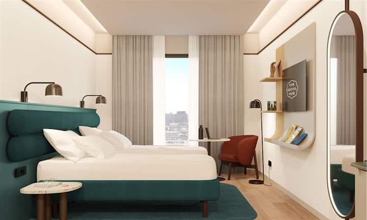 Twin Room I The Social Hub Barcelona Poblenou - Barcelona