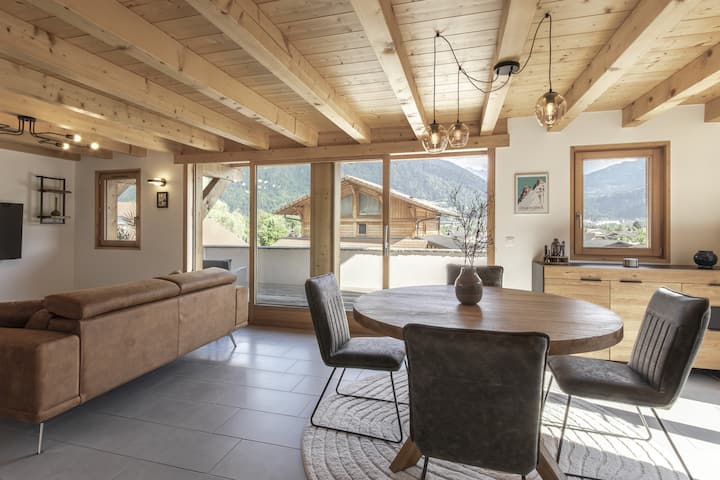 Chalet Alpea - Jacuzzi -Vue Montagne -Neuf - Passy