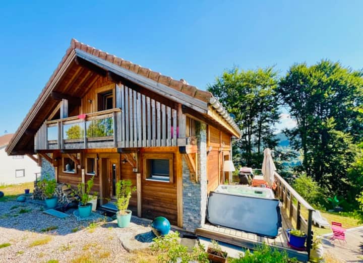 Chalet Piscine Et Jacuzzi - La Bresse