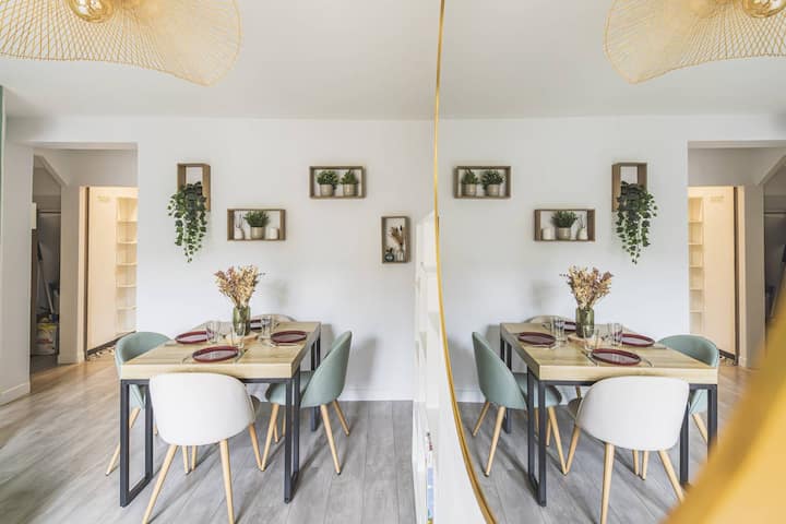 Les ÉLus :Charmant Logement Rénové Au Cœur De Reim - Reims