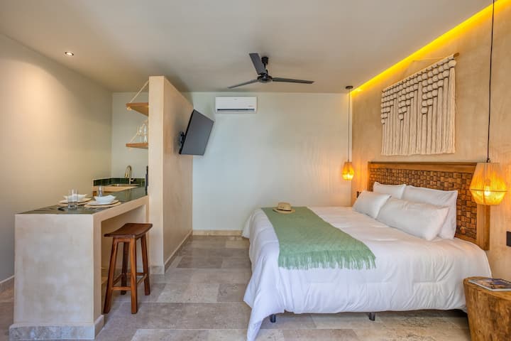 Dream & Rest | Rooftop + Pool + Mexican Design - Puerto Morelos
