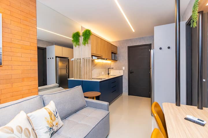Apto De 1 Quarto Super Completo No Centro -Muv1508 - Curitiba