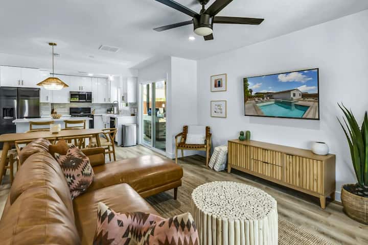 4br | 2 Ba Boho Chic Home With Pool And Ac - Palm Springs, CA