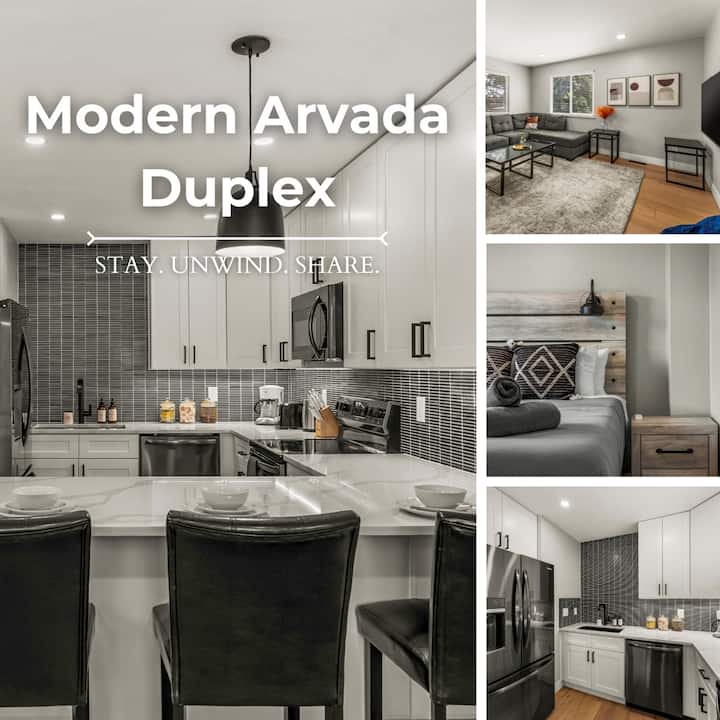 Modern Arvada Duplex | Chic + Central - Arvada, CO