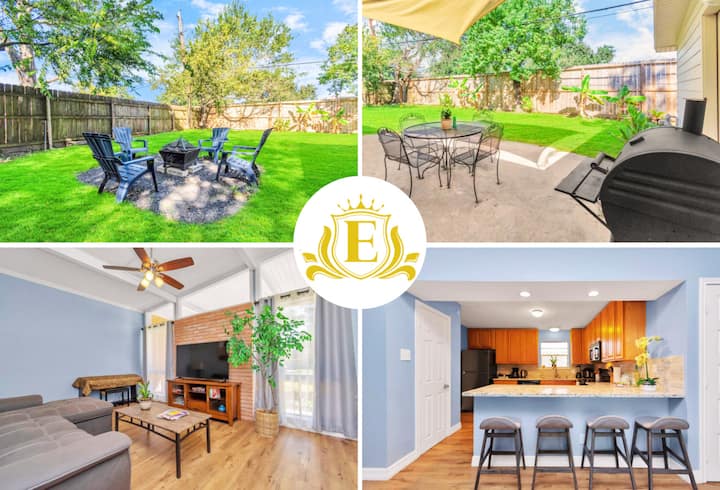 Modern 3br Retreat• Fire Pit • 30% Off Monthstay - Houston, TX