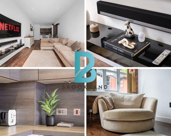 Charming 2br In Manchester|parking, Wi-fi, Kitchen - Manchester