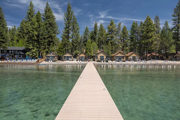 Walk To Private Lakefront + Pool (New Remodel) - North Lake Tahoe, CA