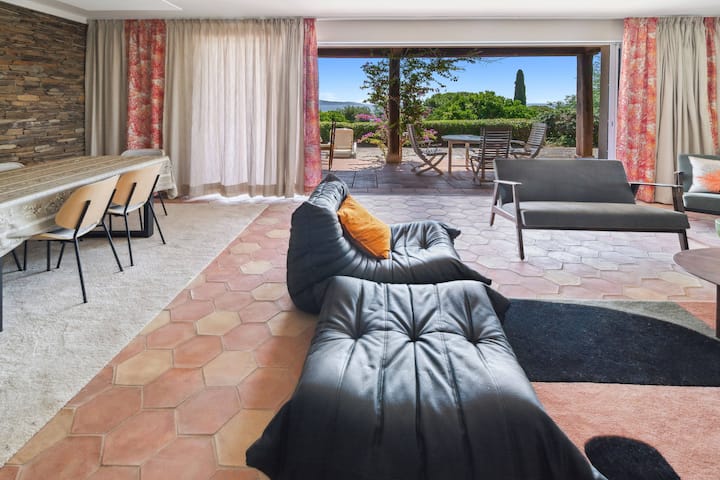 Incroyable Vue Mer Jardin Calme à La Villa Oscar - Cavalaire-sur-Mer