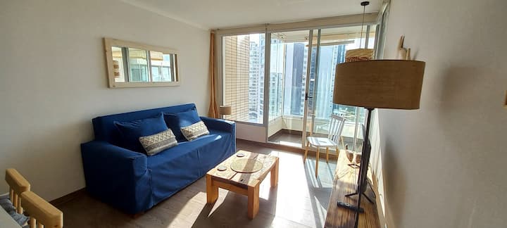 Cómodo Depto Con Piscina Temperada - Concón