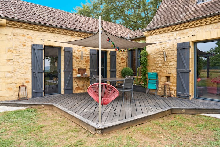 Au Bout Du Chemin - Vue Chateau - Vitrac