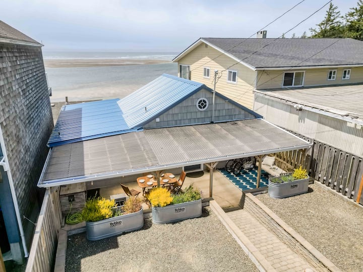 Remodeled Ocean View Retreat In Netarts - Oceanside, OR