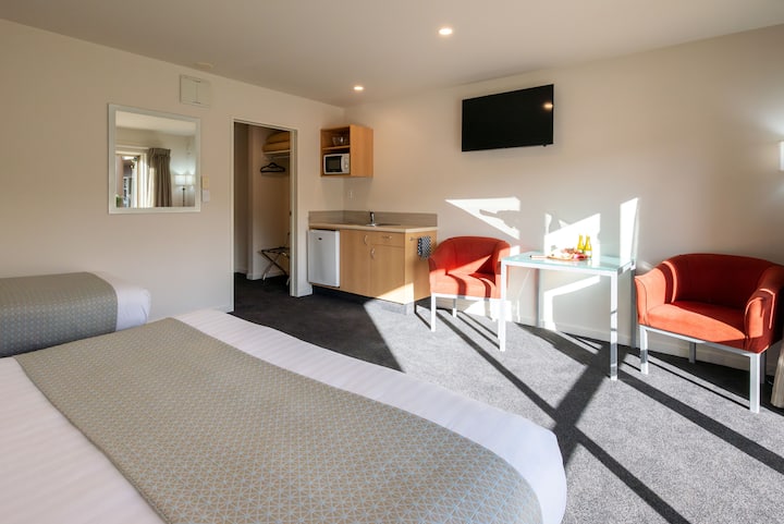 Standard Twin Studio -Hanmer Springs Gateway Lodge - Hanmer Springs