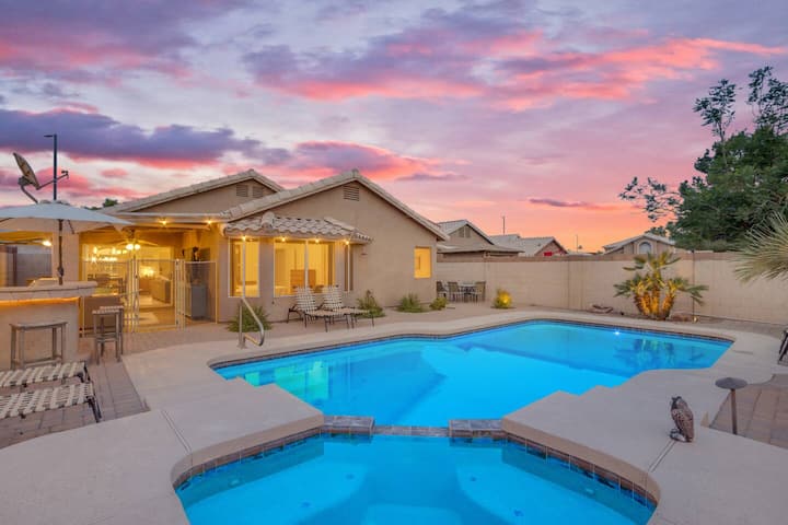 Mesa | Luxury Oasis Pool/spa/bbq/arcade - Mesa