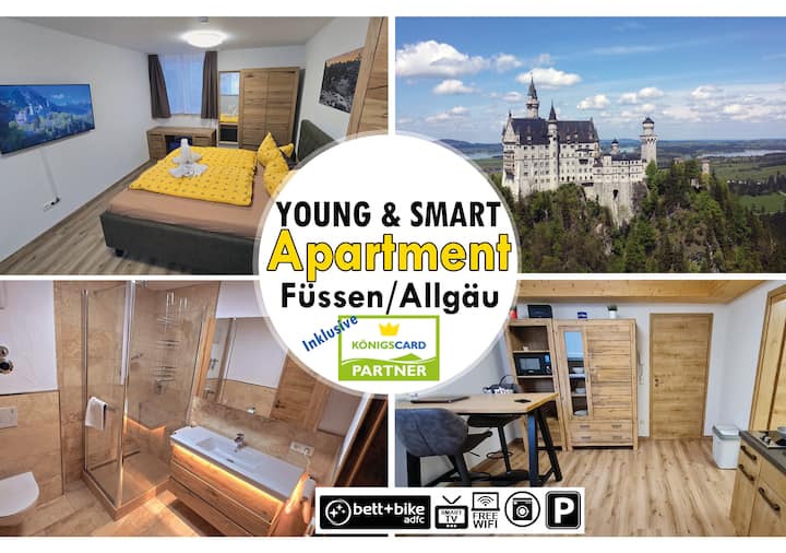 Young + Smart Apartment - Füssen