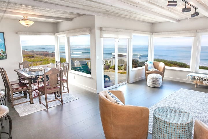 Oceanfront Stay Near Cambria & Beaches 2 En-suites - San Simeon