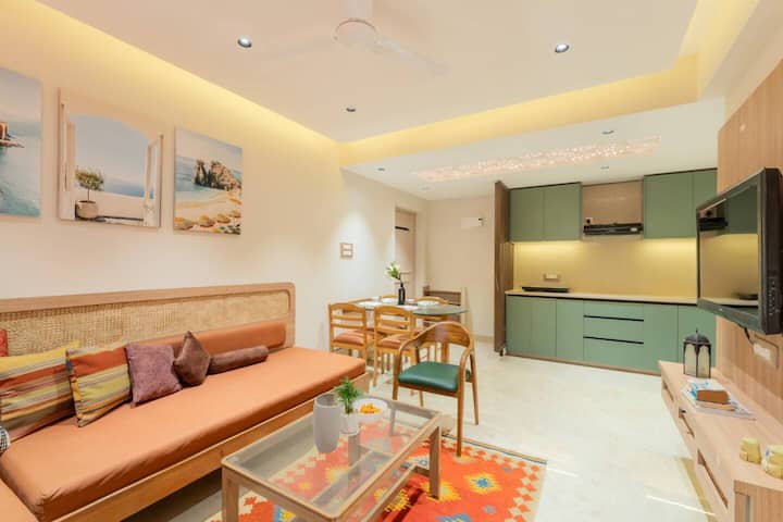 Shack & Sol 1bhk Candolim - Goa