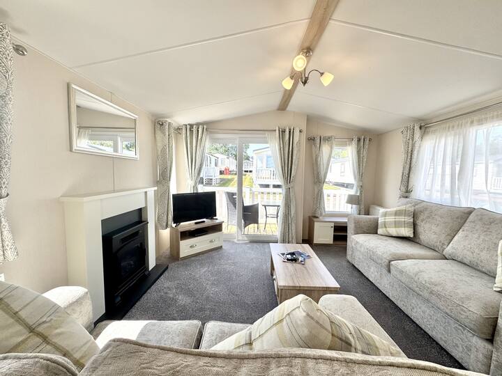 Roulotte-exécutif-salle De Bain Privée-balcon-sand - Bridlington