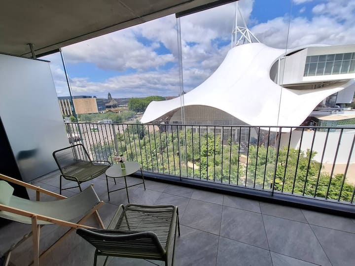 T2 Vue Pompidou – Balcon, Sport & Centre Muse - Metz