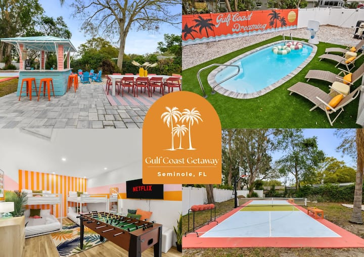 Resort Style Backyard! Pickleball•pool•putt Putt - Indian Shores, FL