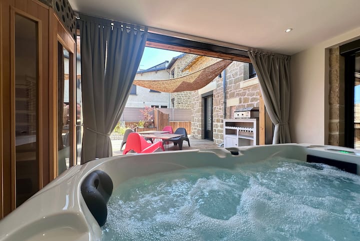 Spa & Sauna Privatifs · Bien-être Famille & Amis - Brive-la-Gaillarde