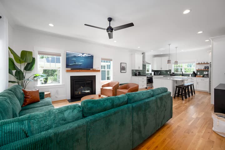 The Terra Haus - 4br Modern Boho Retreat - Durham, NC