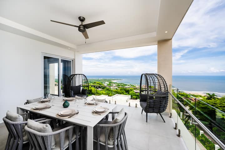Beautiful Ocean View Condo With Infinity Edge Pool - Tamarindo